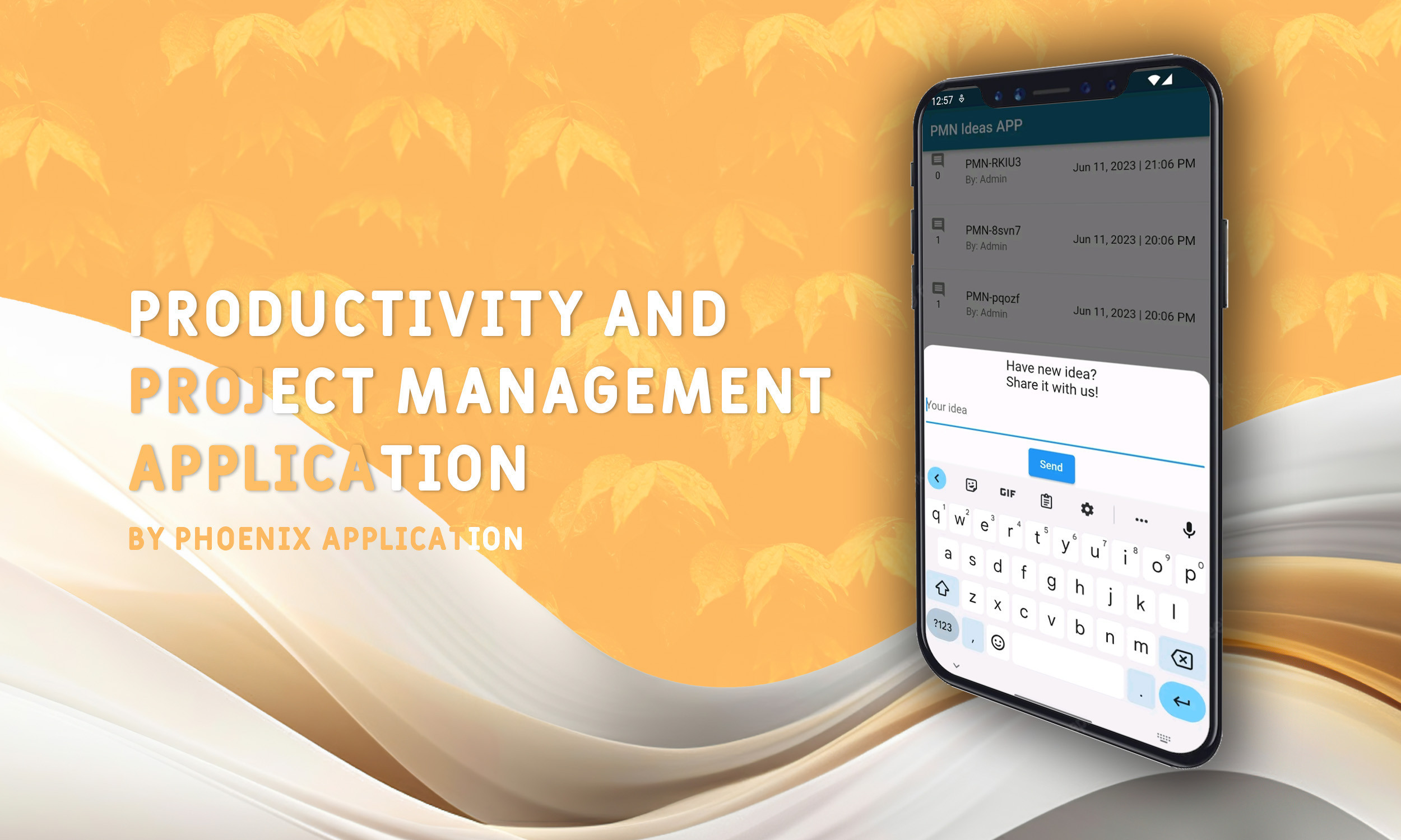 Idea app - CV.Irando